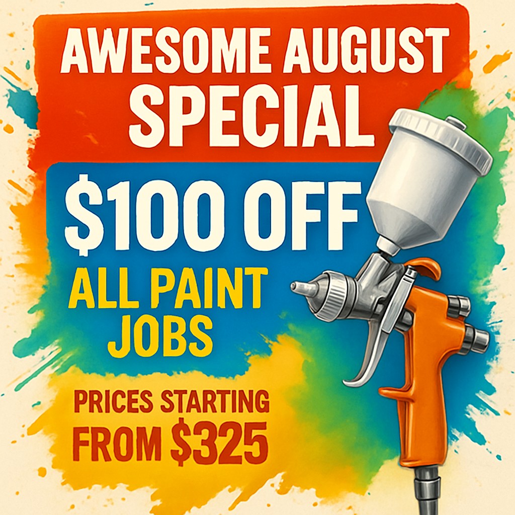Current Paint Job Specials | Affordable Car Painting | Econo